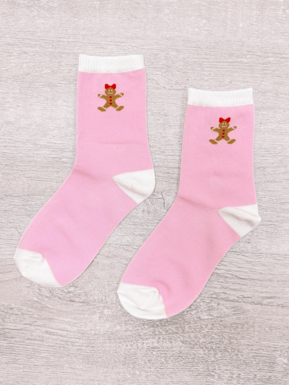 Pink Gingerbread Socks | Sassy Shortcake