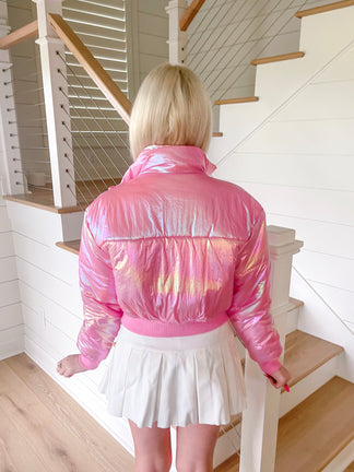 Miss Metallic Pink Jacket | Sassy Shortcake