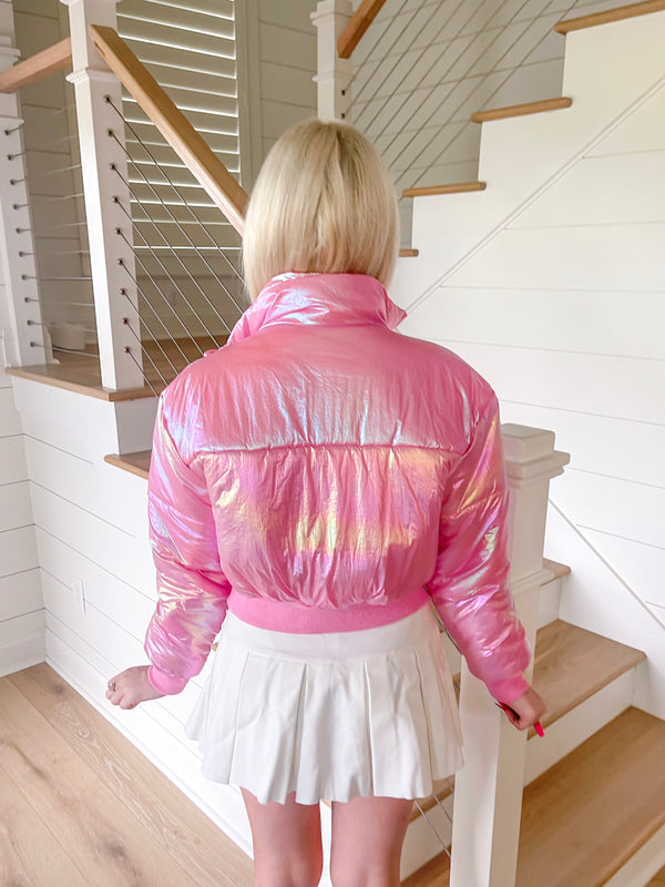 Miss Metallic Pink Jacket | Sassy Shortcake