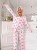 Smiley Pink PJ Smiley Face Pajama Set | Sassy Shortcake