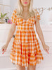 Orange Gingham Princess Dress | Sassy Shortcake